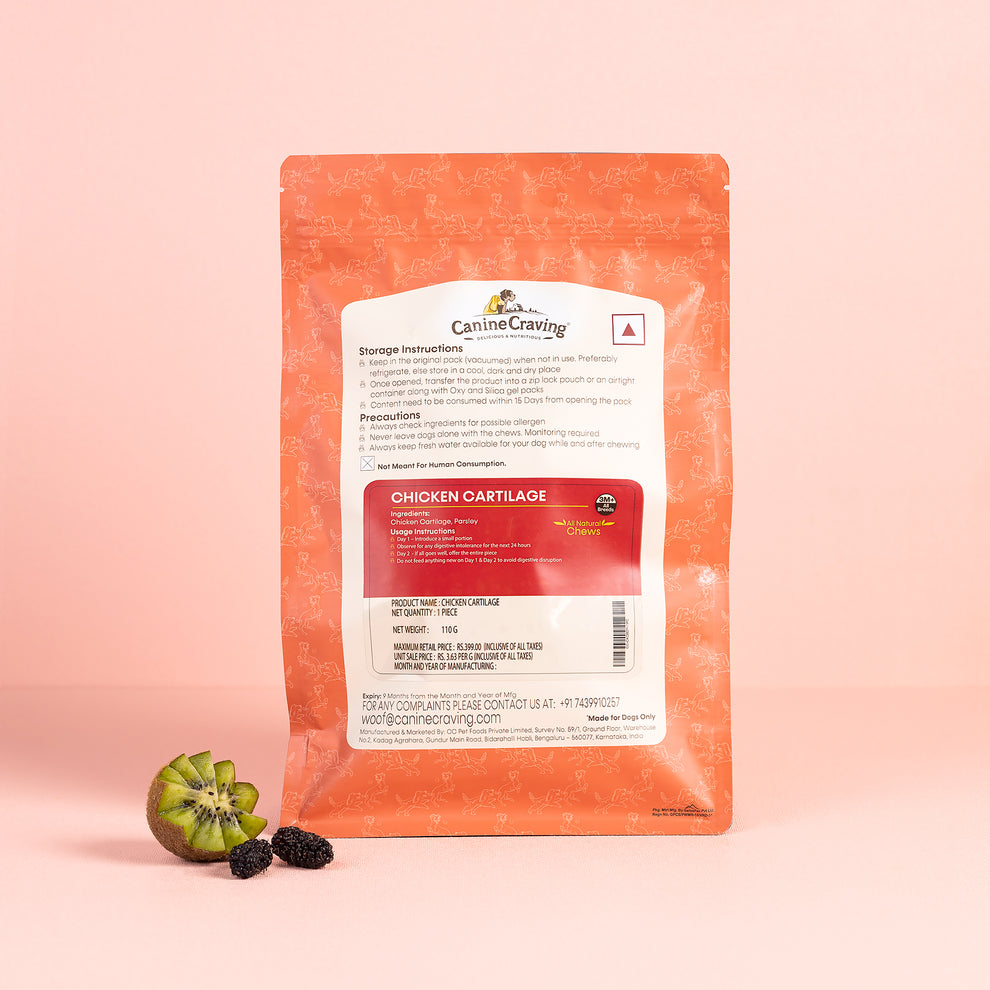 Canine Craving Dehydrated Chicken Cartilage - 1 pcs